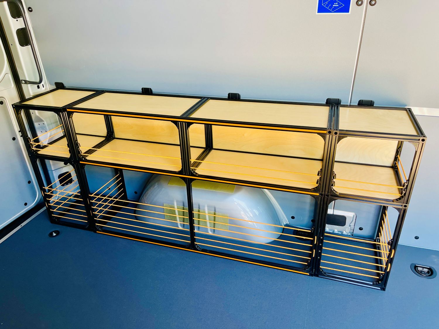 Mercedes Sprinter 144 Van Shelving & Storage Cabinets | DIY – TNTvans