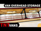 DIY Modular Camper Van Overhead Cabinet Shelving Storage