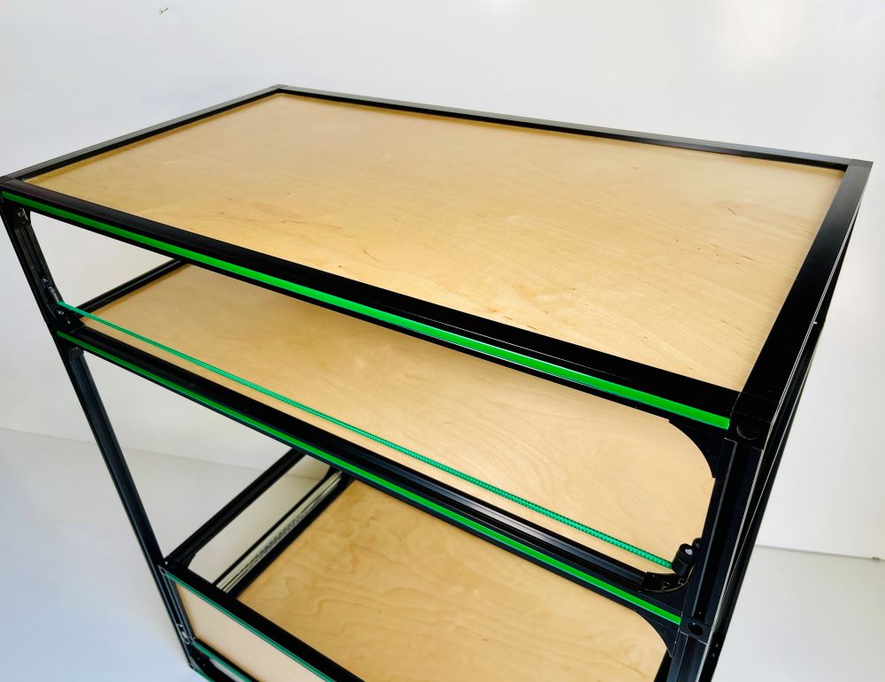 Camper Van Conversion Ice Chest Cooler Slide | Van Kitchen – TNTvans