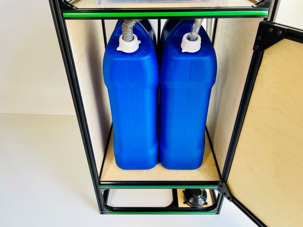 Van Galley Sink & Water Pump and Tank Storage | Van Conversion – TNTvans