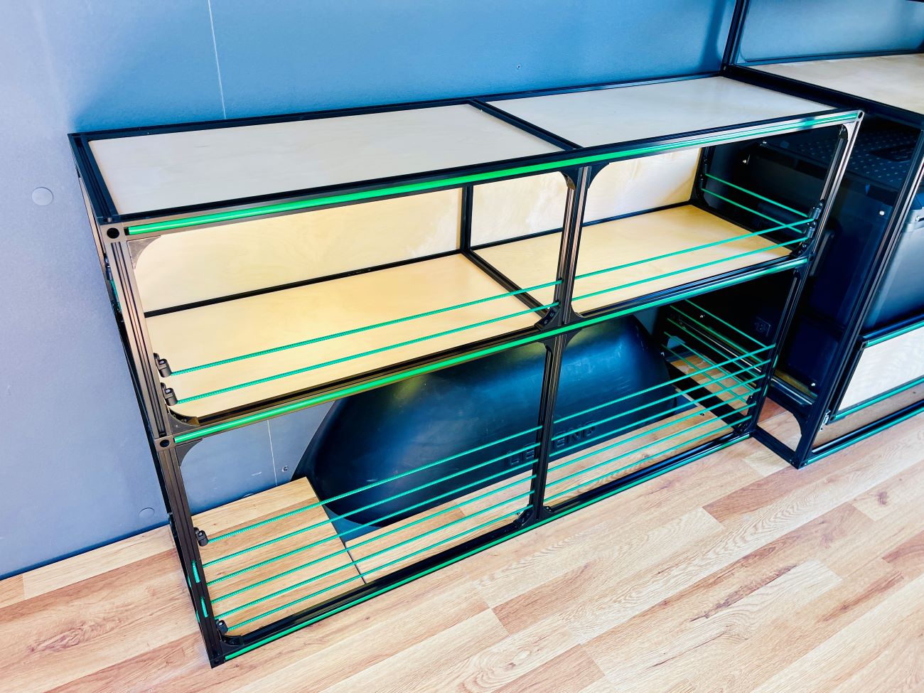 Van Wheel Well Shelving Cabinets | Van Conversion | Modular – TNTvans
